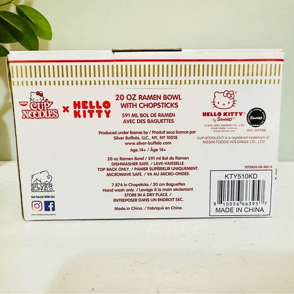 Hello Kitty | Kitchen | Hello Kitty X Cup Noodles Ramen Bowl | Poshmark